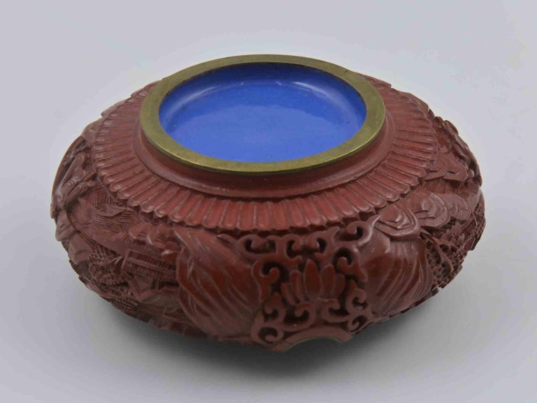 Vintage Chinese Ashtray in Sealing Wax, China, Early 20th Century For ...