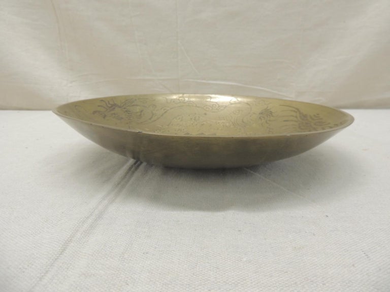 Vintage Chinese Brass Decorative Bowl For Sale at 1stDibs | chinese ...