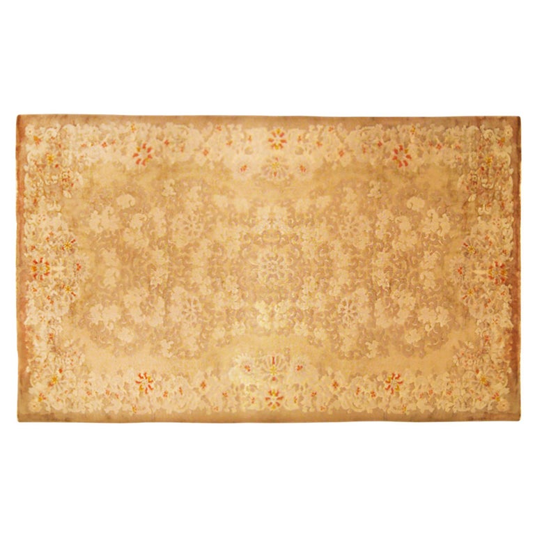 Vintage Chinese Decorative Oriental Rug in Gallery Size For Sale at 1stDibs