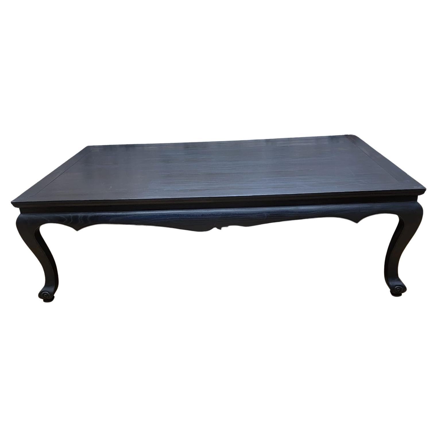 Chinese Ching Dynasty Elm Wood Opium Bed Coffee Table at 1stDibs