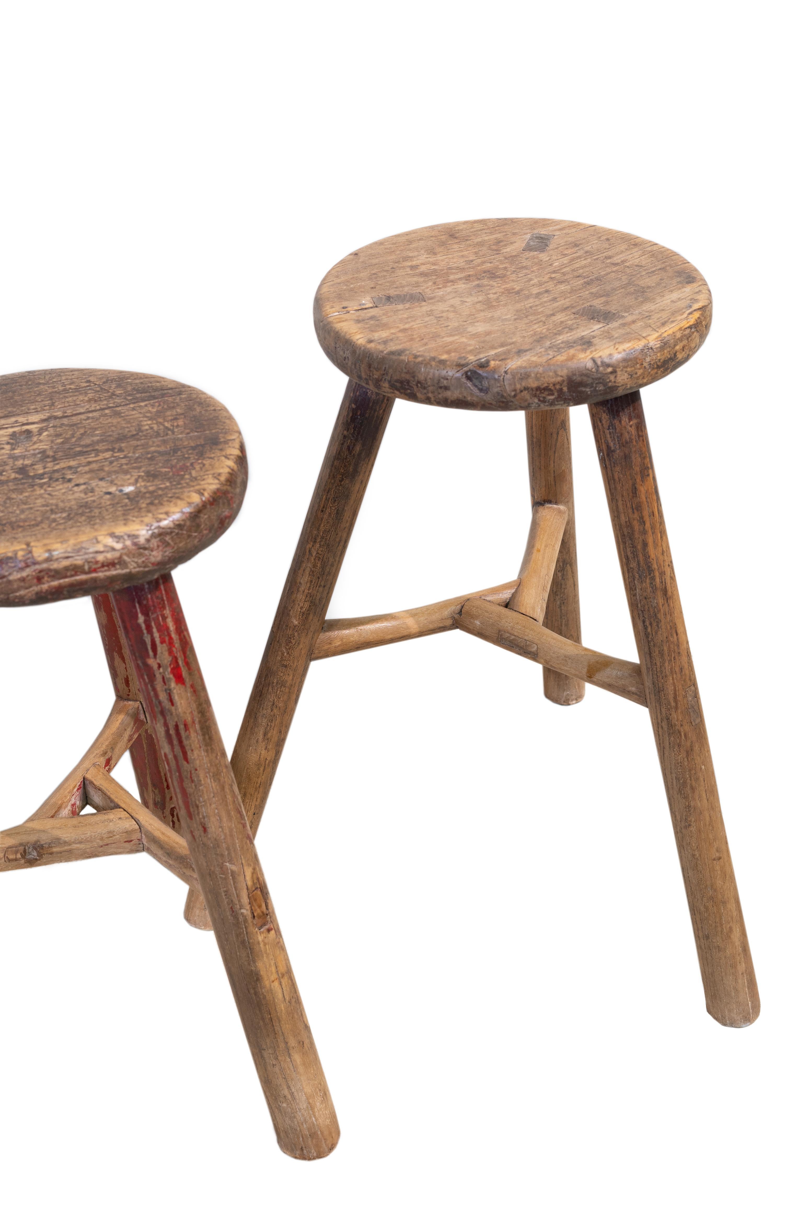 Vintage Chinese Elmwood Stools at 1stDibs | vintage chinese stool ...