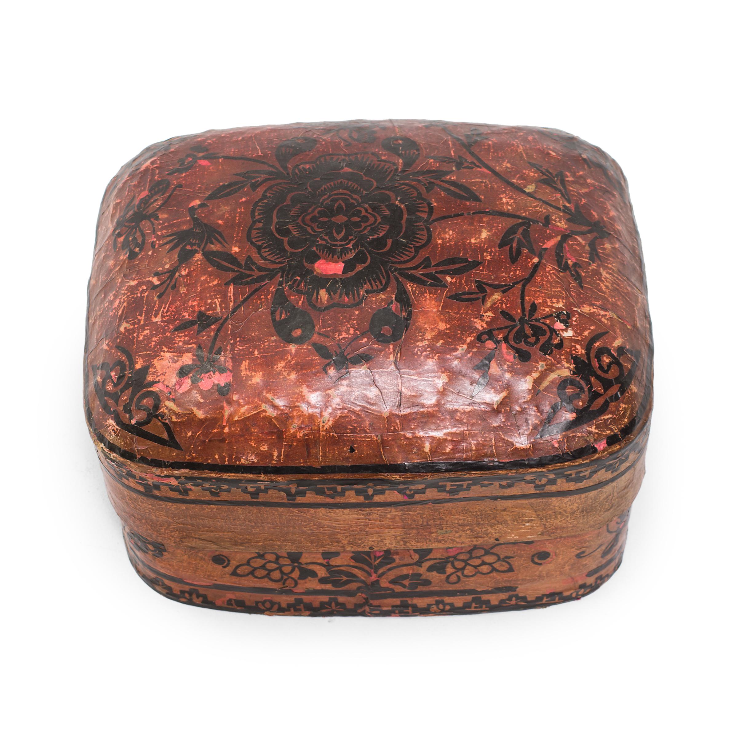 Vintage Chinese Papier-Mâché Box at 1stDibs | the box
