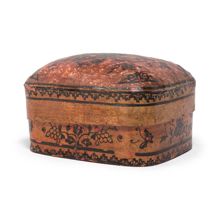 Vintage Chinese Papier-Mâché Box at 1stDibs | the box