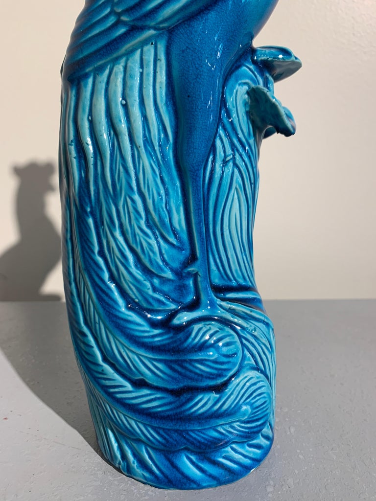 Vintage Chinese Turquoise Glazed Phoenix, Mid-20th Century, China at ...