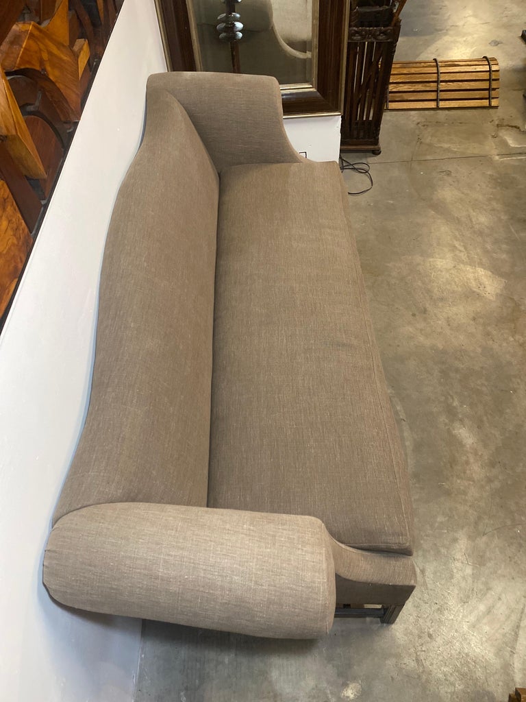 Vintage Chip N Dale Style Camelback Couch For Sale at 1stDibs