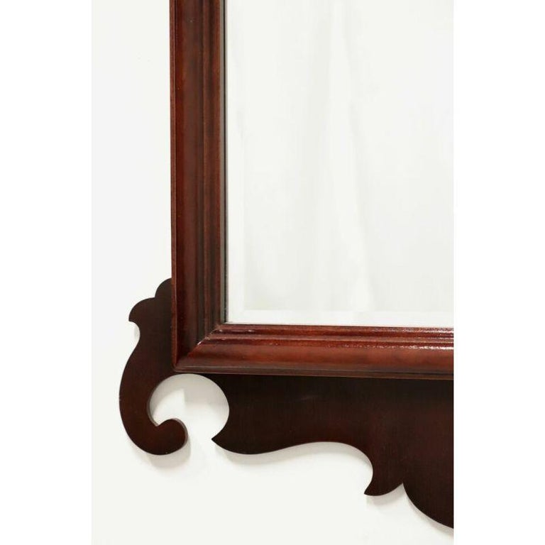Chippendale Style Mahogany Wall Mirror For Sale at 1stDibs