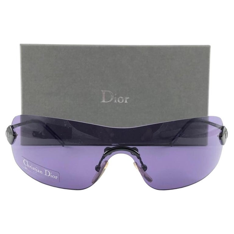 Vintage Christian Dior Absolute Purple Bubble Wrap Sunglasses Fall 2000 ...