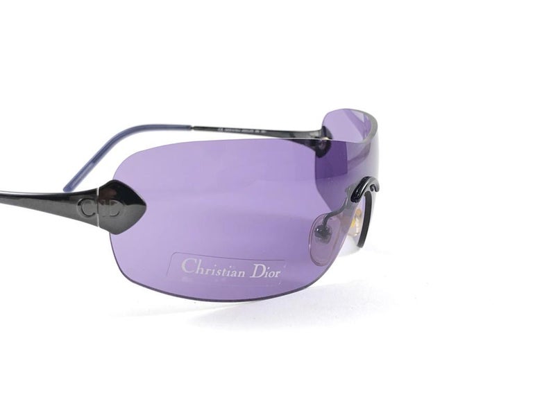 Vintage Christian Dior Absolute Purple Bubble Wrap Sunglasses Fall 2000 ...
