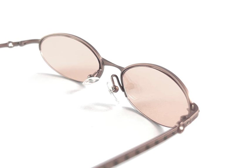 Vintage Christian Dior CD Matte Gold 2000'S Sunglasses Italy Y2K For ...