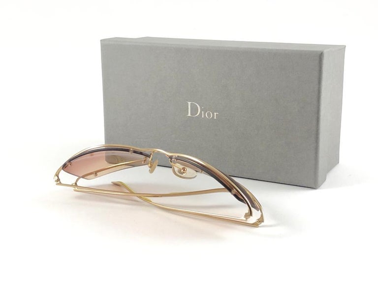 Vintage Christian Dior " DIOR NEON " Wrap Sunglasses Fall 2000 Y2K For ...