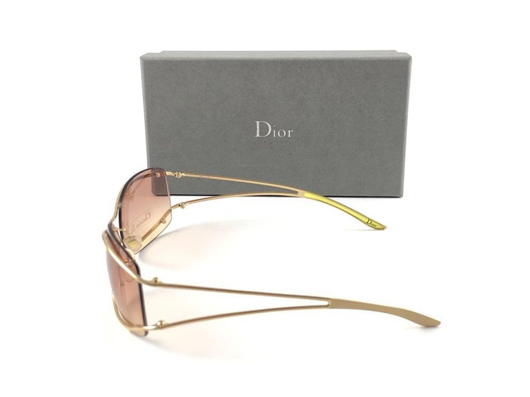 Vintage Christian Dior " DIOR NEON " Wrap Sunglasses Fall 2000 Y2K For ...