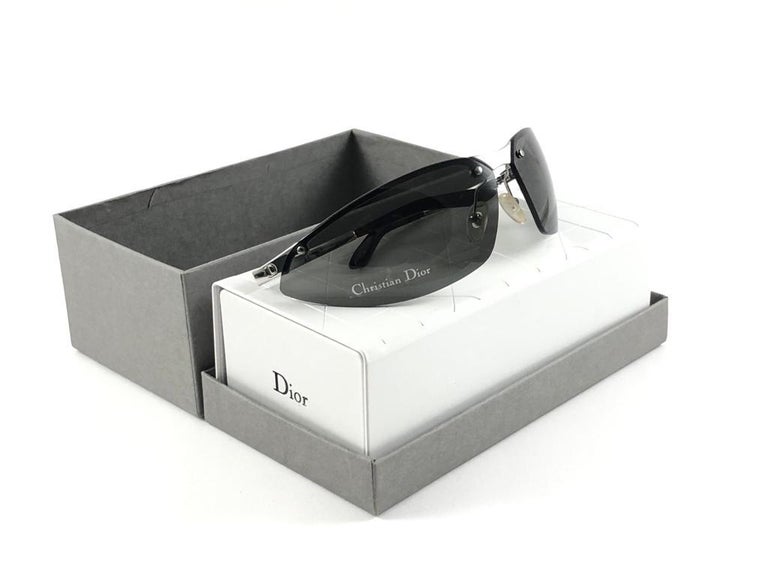 Vintage Christian Dior " FAST " Wrap Sunglasses Fall 2000 Y2K For Sale ...
