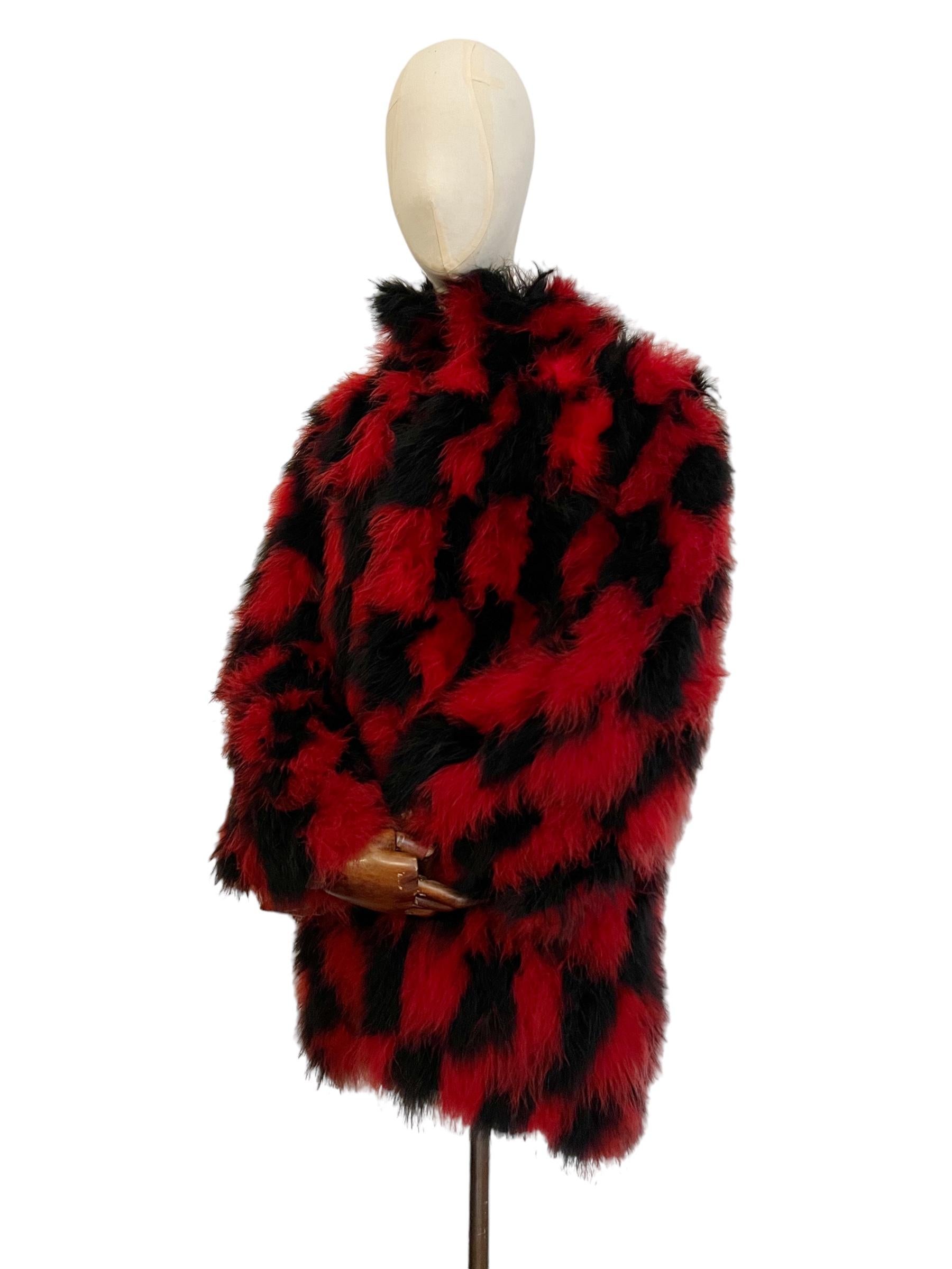 Vintage Christian Dior Haute Couture Ostrich Feather Marabou Jacket For ...