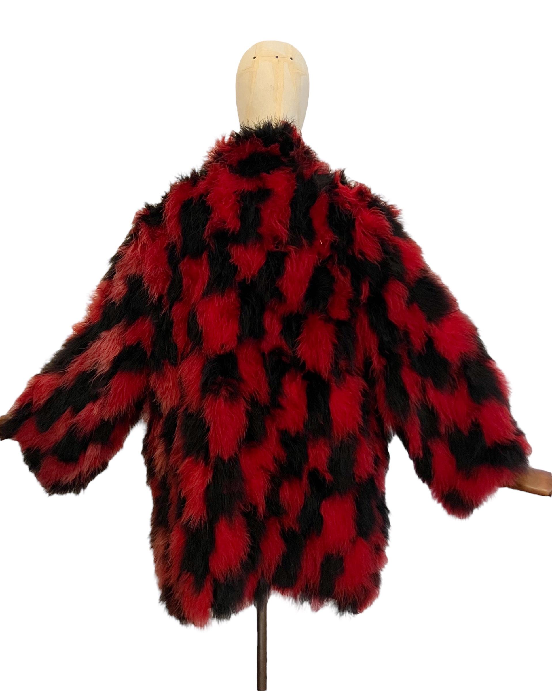 Vintage Christian Dior Haute Couture Ostrich Feather Marabou Jacket For ...