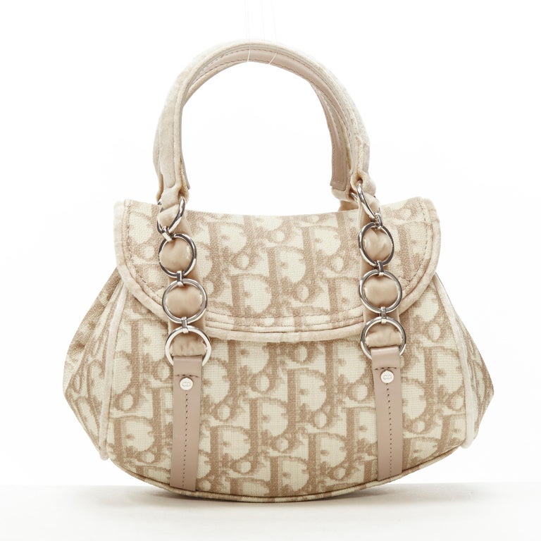 vintage CHRISTIAN DIOR Y2K Oblique Romantique Trotter monogram velvet ...