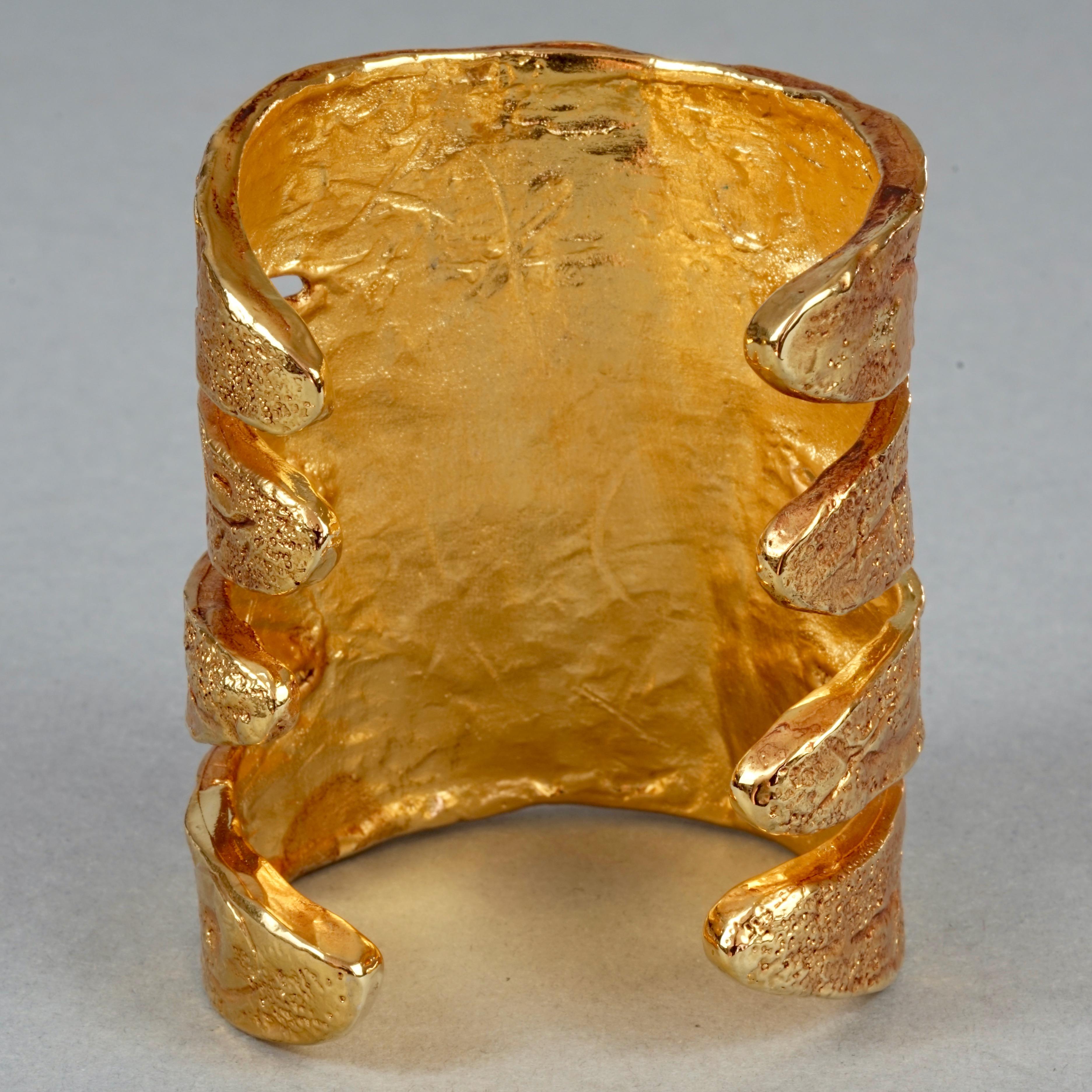 Vintage CHRISTIAN LACROIX Graffiti Claw Cuff Bracelet For Sale at ...