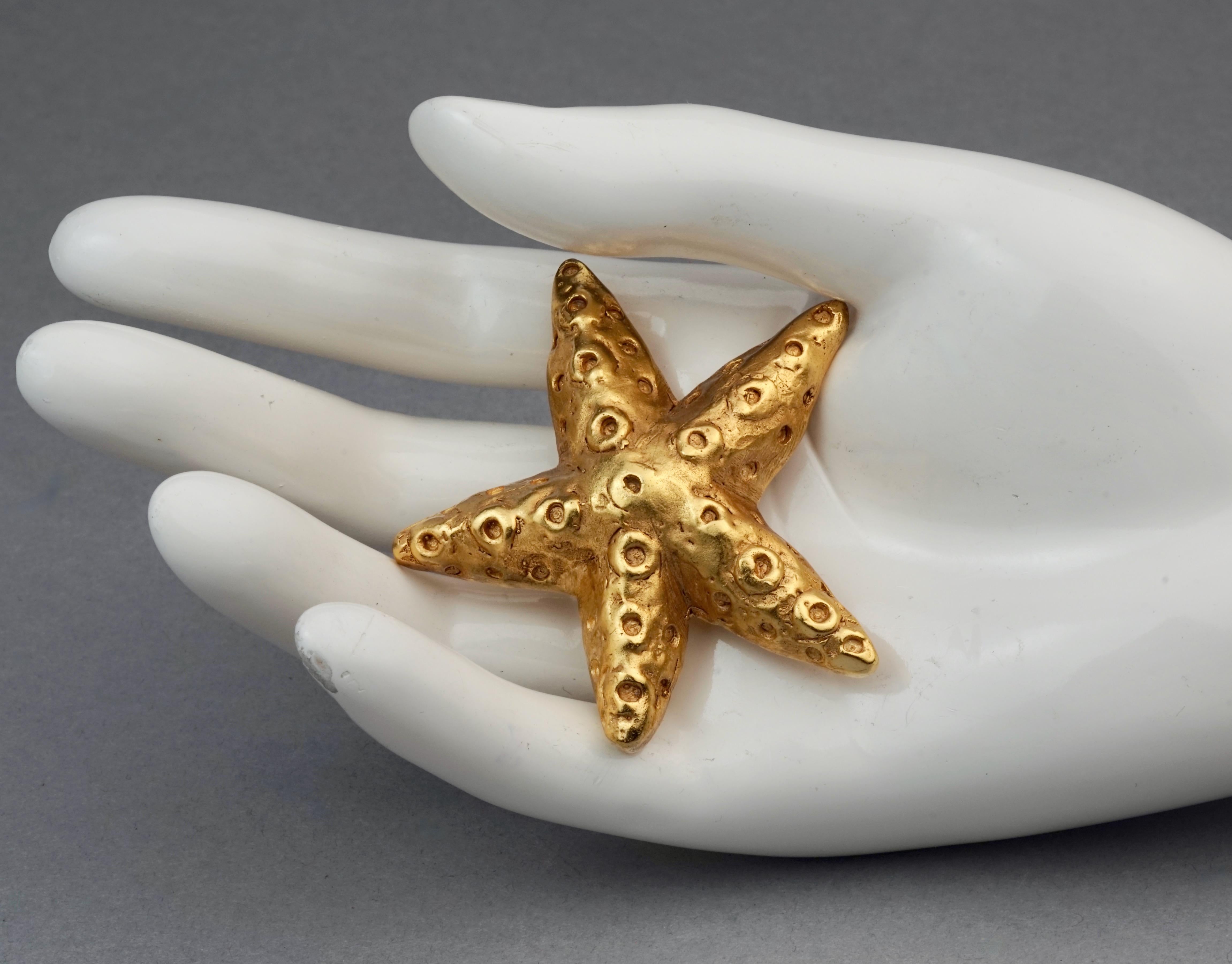 Vintage CHRISTIAN LACROIX Starfish Brooch For Sale at 1stDibs ...
