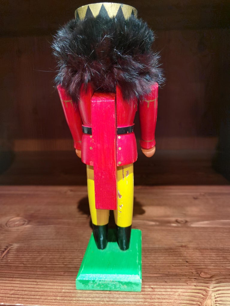 Vintage Christmas Nutcracker Wood Erzgebirge, Germany For Sale at 1stDibs