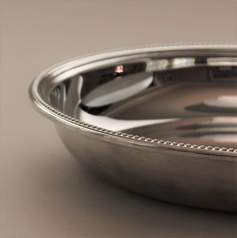 Vintage Christofle France Silver Plated "Perles" Open Vegetable Dish ...