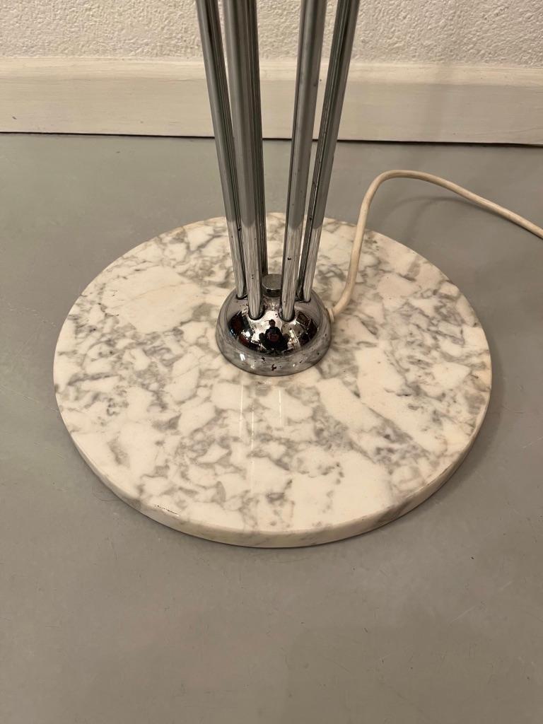 Vintage Chrome and Brass Alberello Floor Lamp by Stilnovo, Italy ca ...