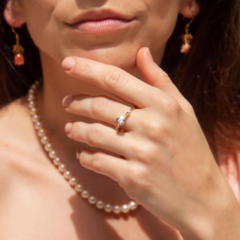 Vintage circa 1970s Mikimoto Cultured off White Akoya Pearl Strand Necklace at 1stDibs