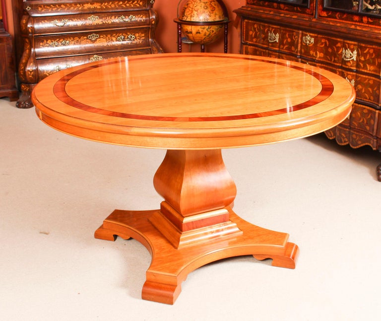 Vintage Circular Extending Dining Table by Charles Barr, 20th Century ...