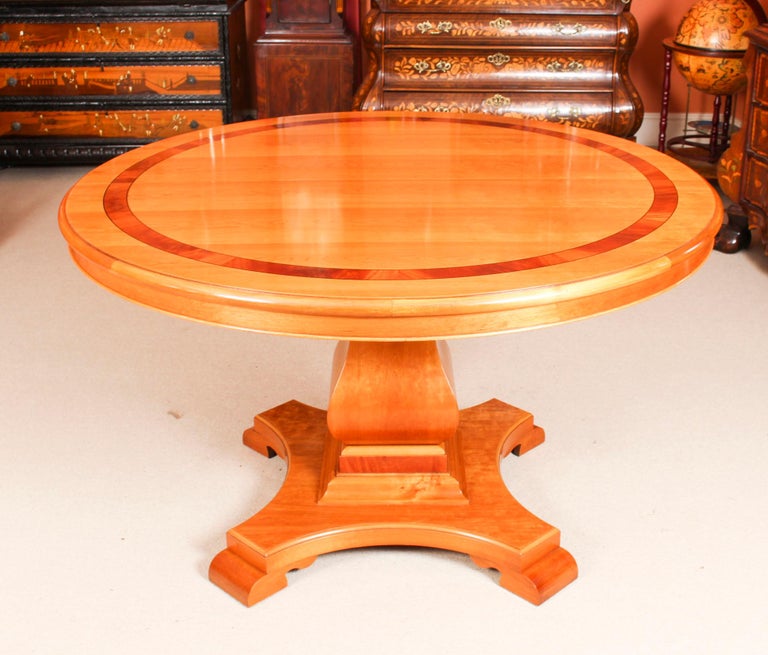 Vintage Circular Extending Dining Table by Charles Barr, 20th Century ...