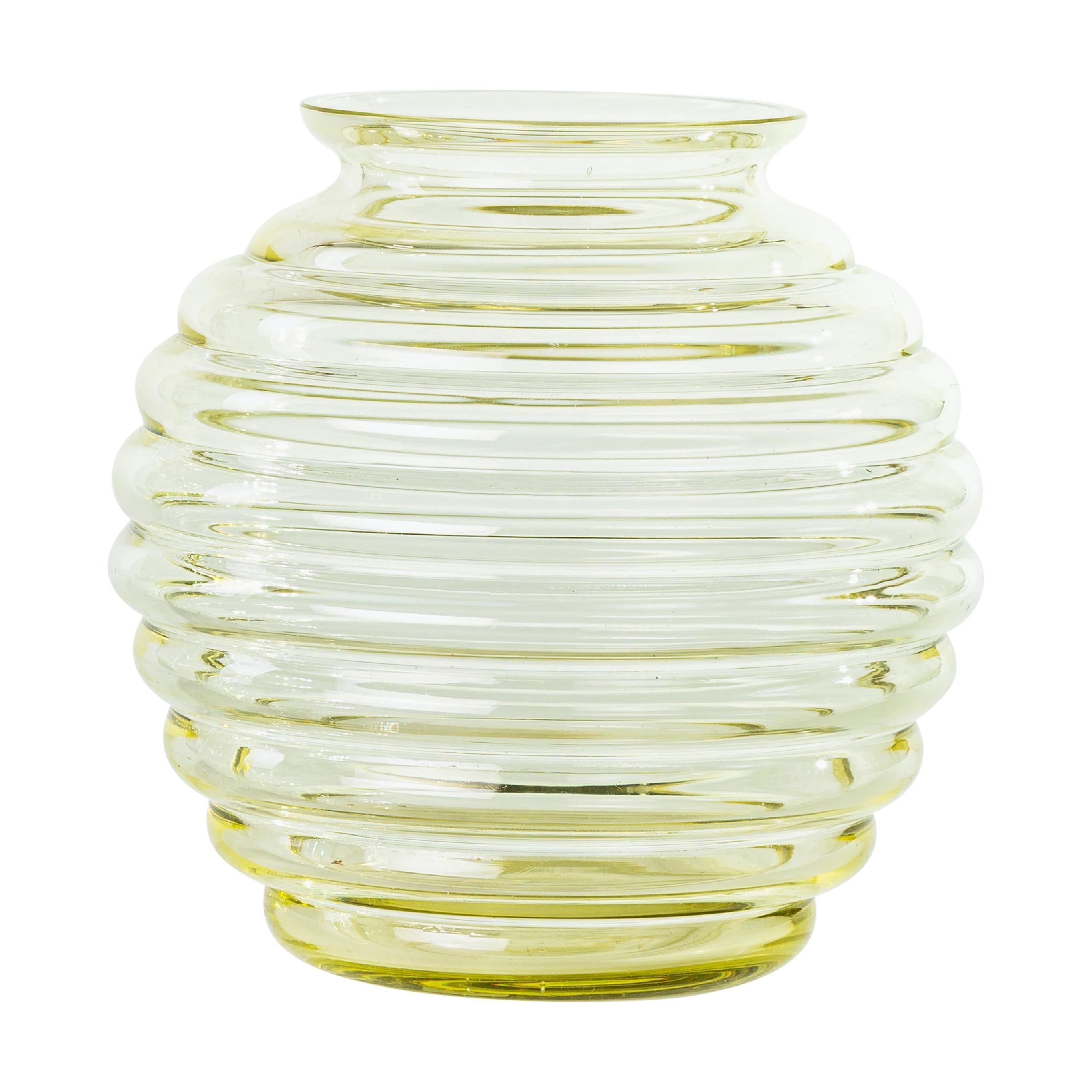 Vintage Blue Blended Glass Vase, Italy, 1960s For Sale at 1stDibs