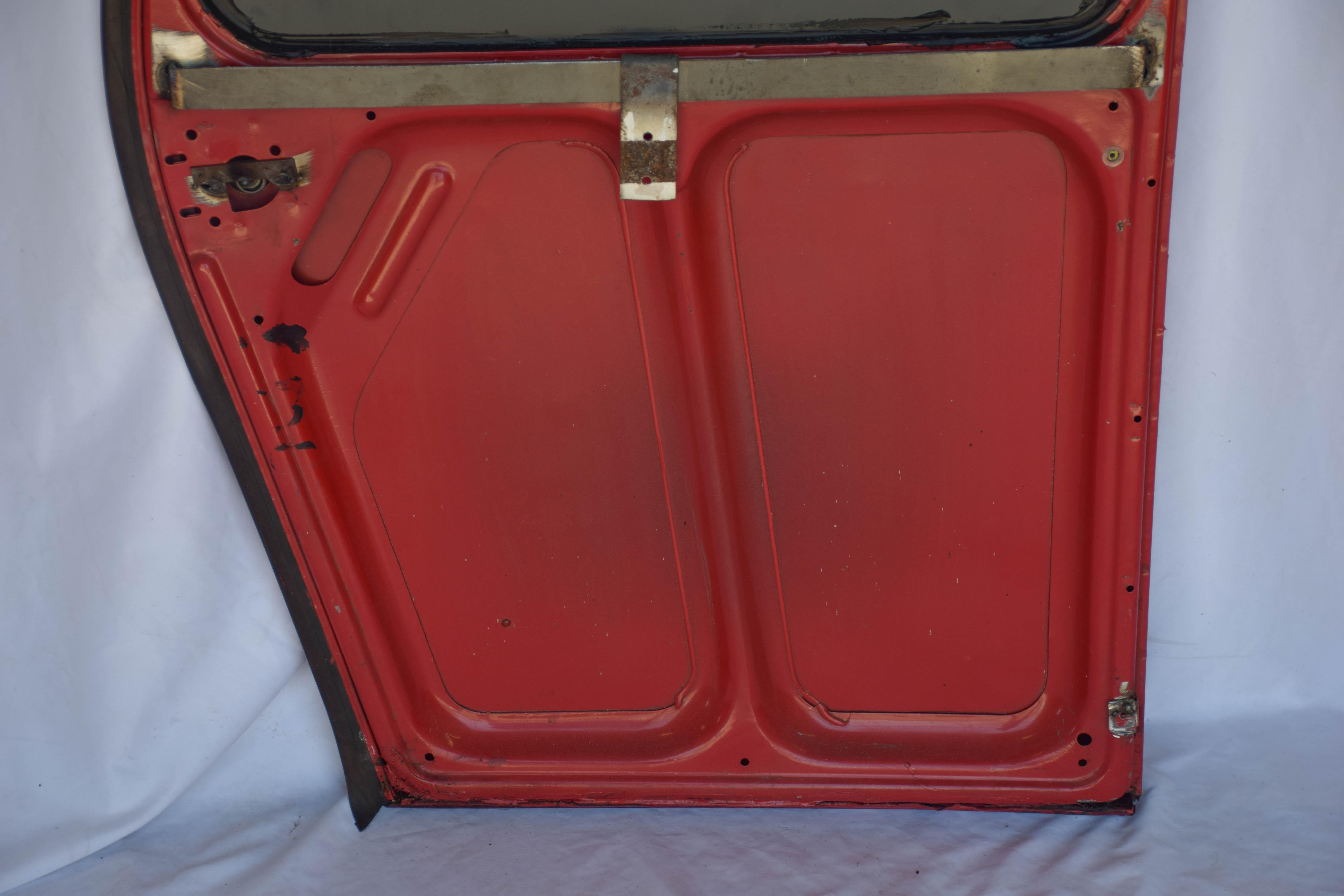 Vintage Citroen 2CV Red Car Door at 1stDibs | vintage citroen cars ...