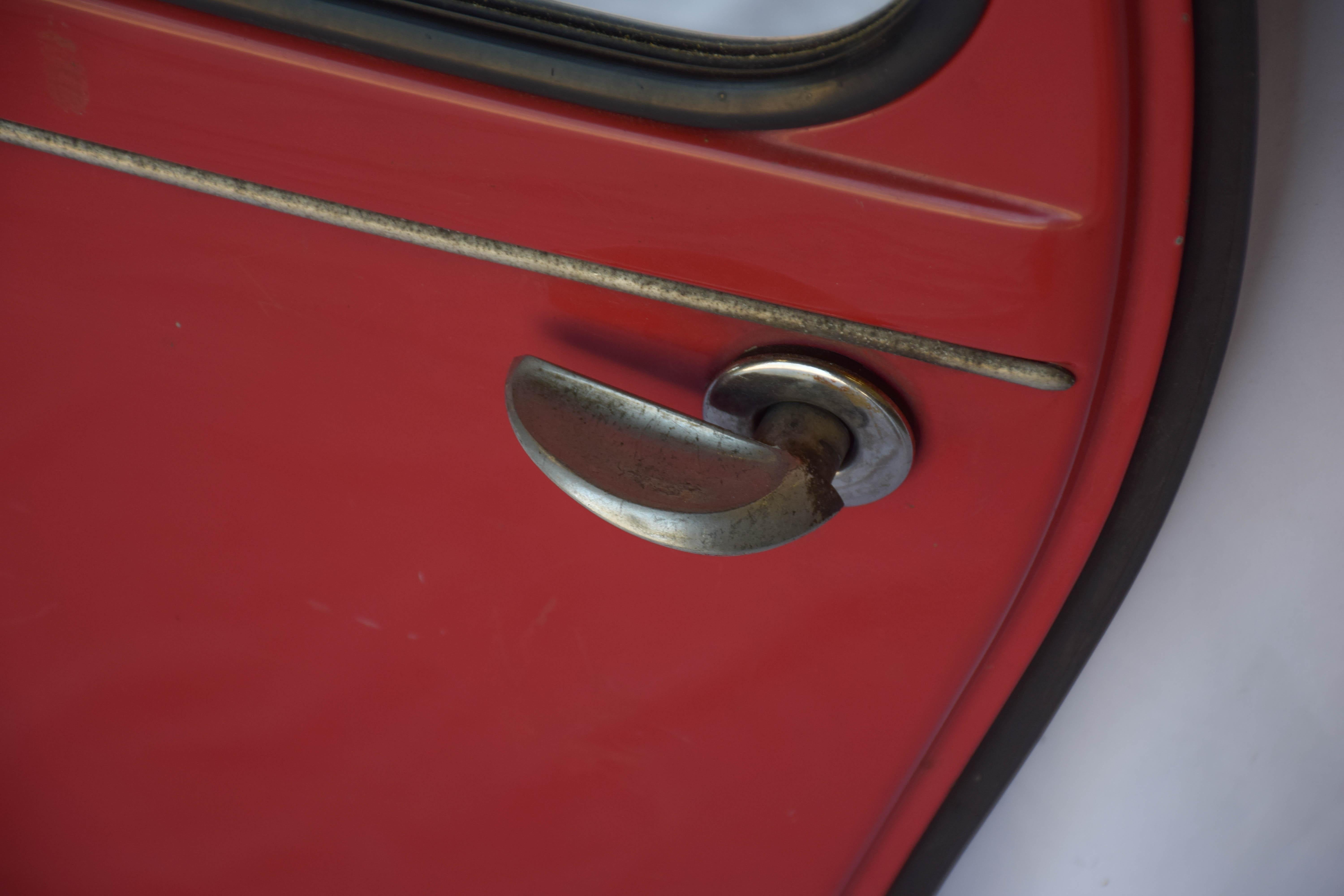 Vintage Citroen 2CV Red Car Door at 1stDibs | vintage citroen cars ...