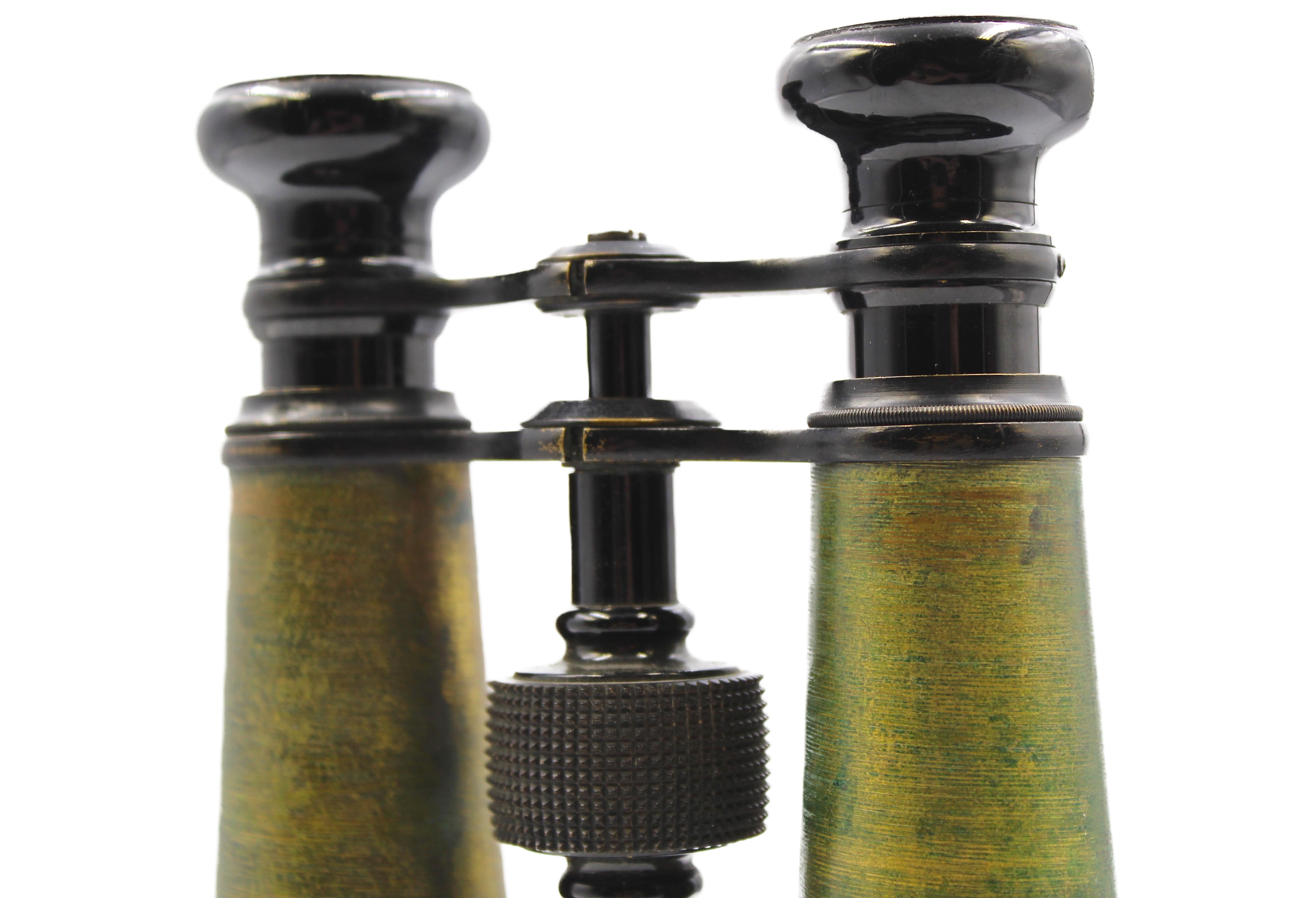 Vintage Civil War Era Field Glasses by Queen and Co. For Sale at 1stDibs