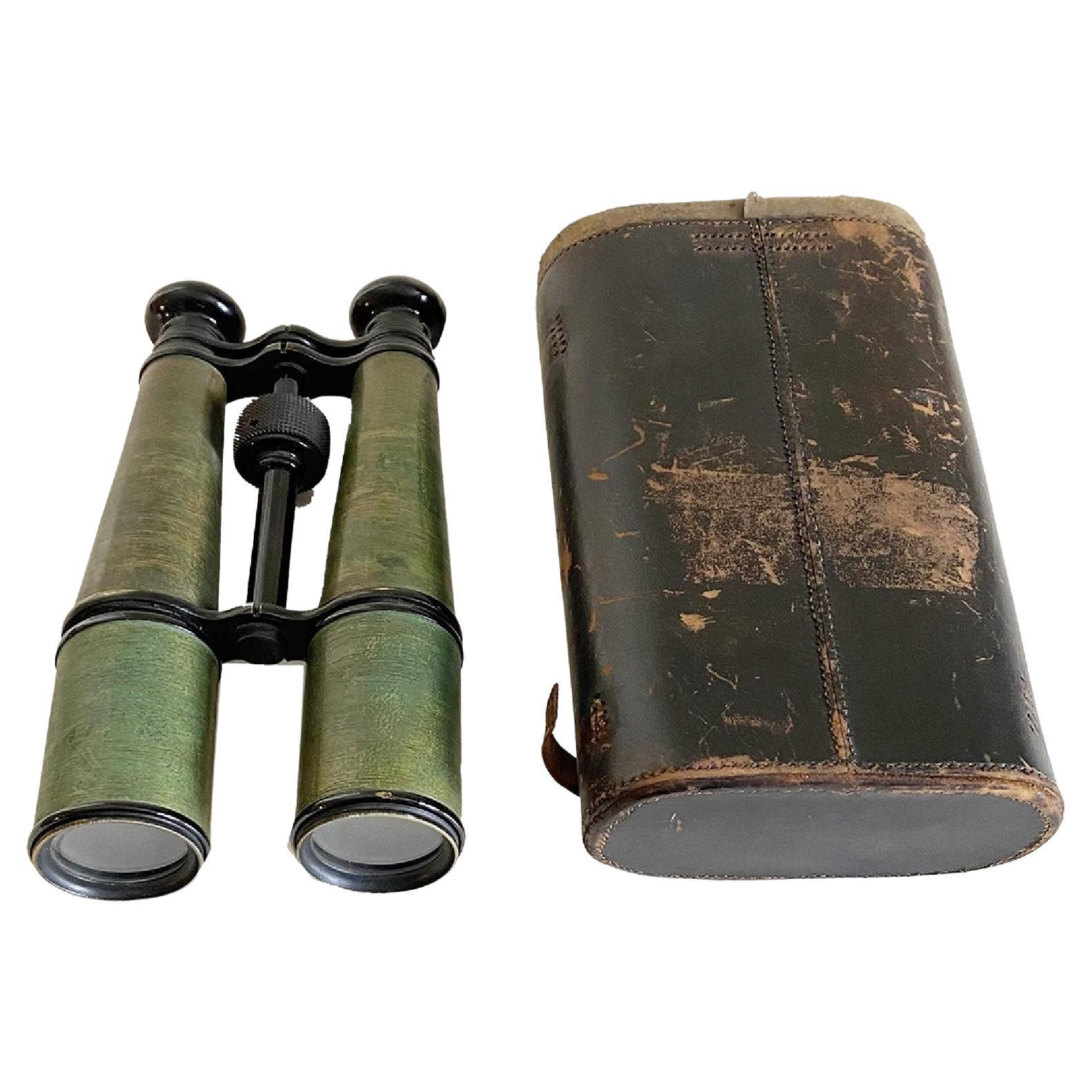 Vintage Civil War Era Field Glasses by Queen and Co. For Sale at 1stDibs