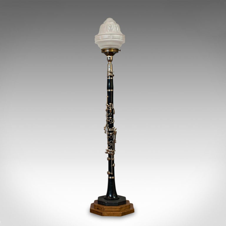 Vintage Clarinet Lamp, Bespoke, Handmade, Table, Light, Crafted ...