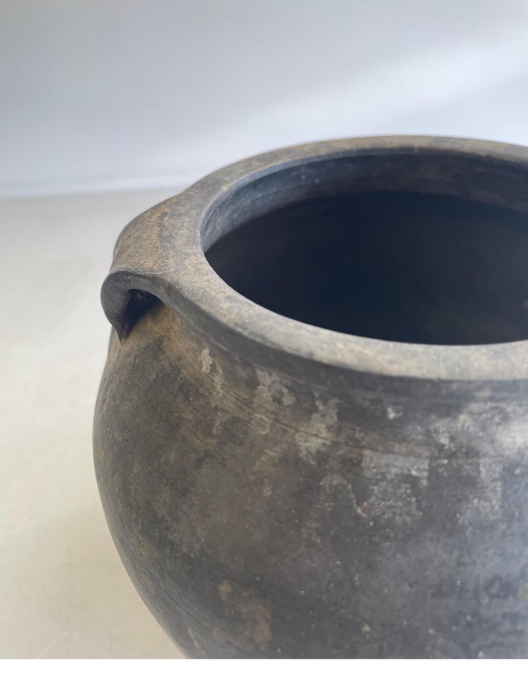 Vintage Clay Pottery Dark Gray For Sale at 1stDibs | gray clay pottery