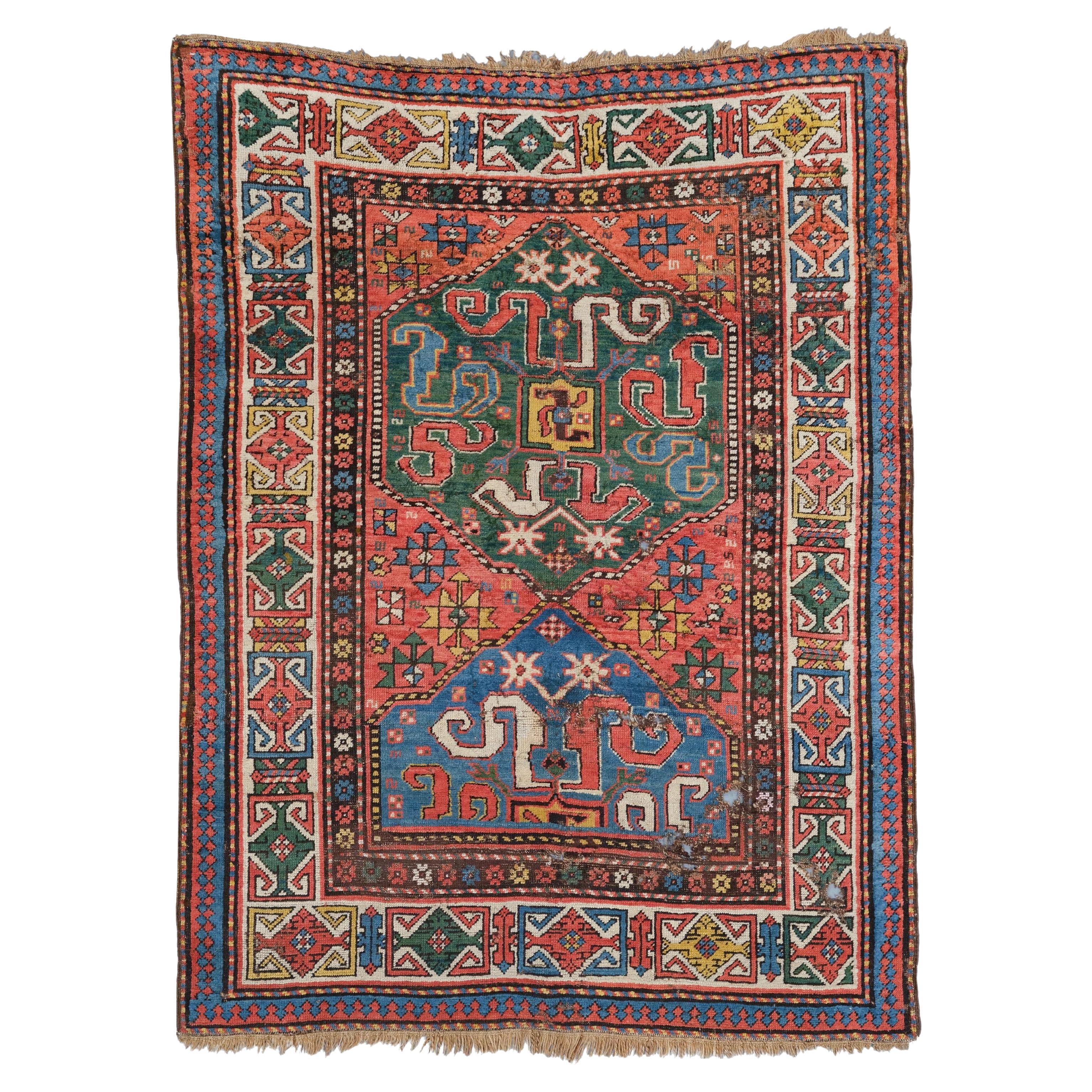 Antique Cloudband Rug - 19th Century Cloudband Rug, Antique Rug For ...