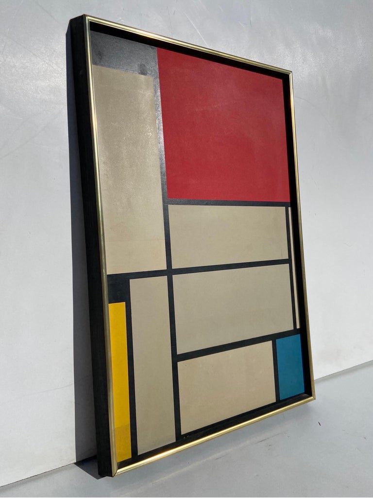 Vintage Clr Gallery Publication Piet Mondrian Tableau I Lithograph ...