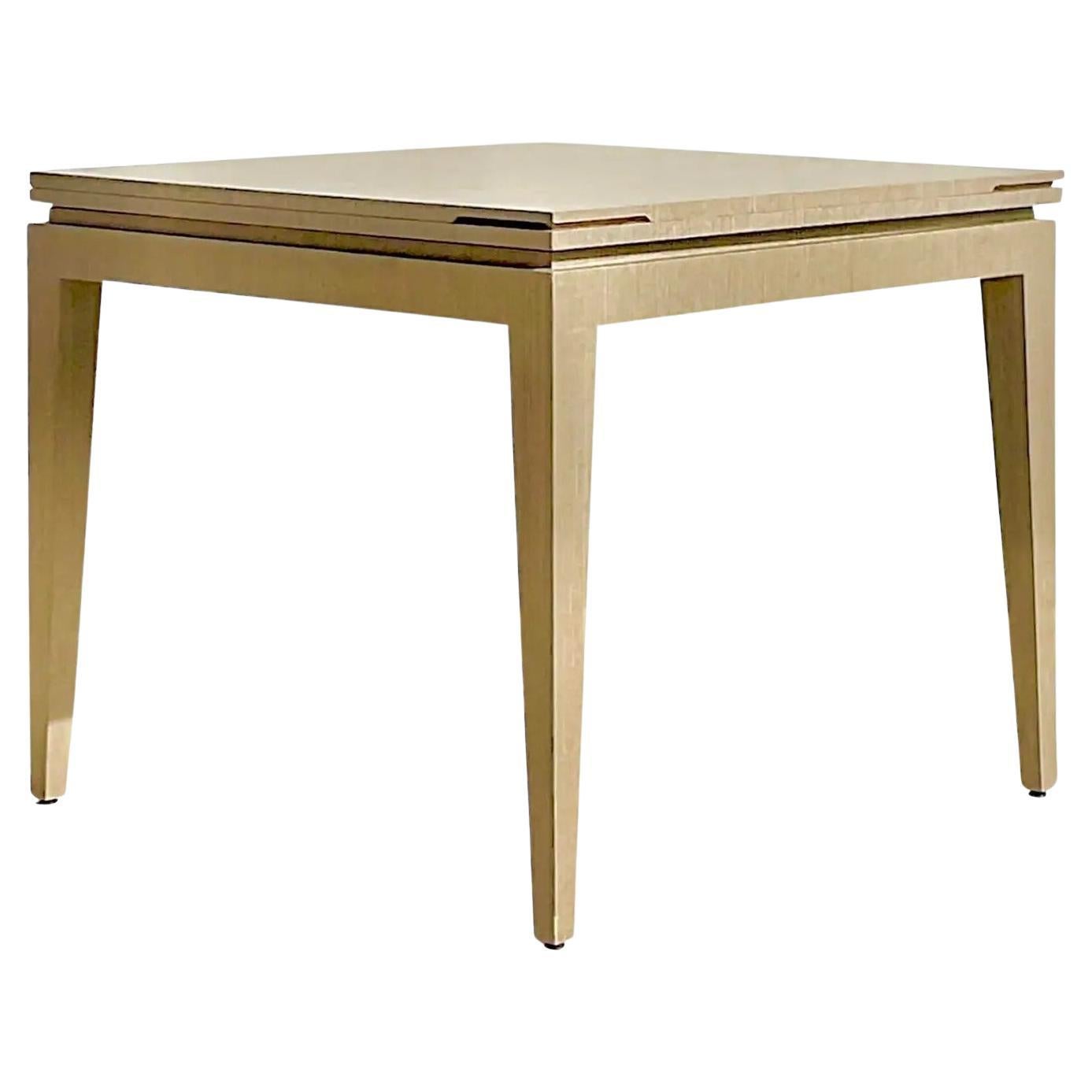 Vintage Palm Beach Bamboo Reed Rattan Game Card Table Flip Top For Sale ...