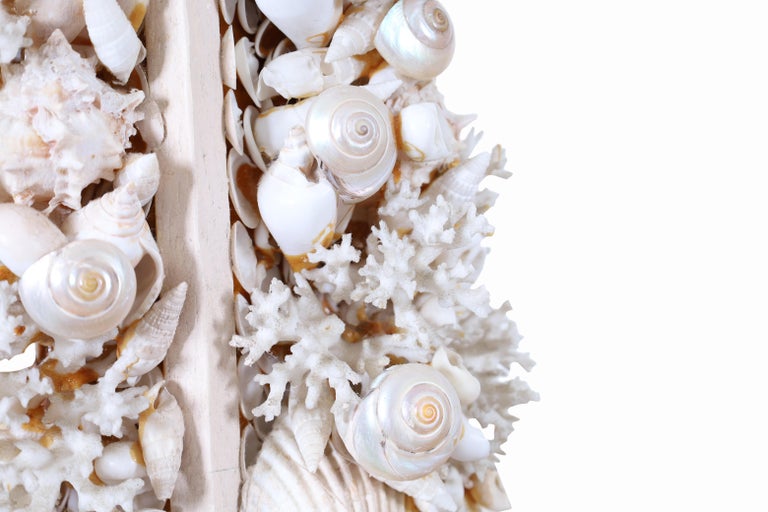 Vintage Coastal Shell and Coral Lamps For Sale at 1stDibs