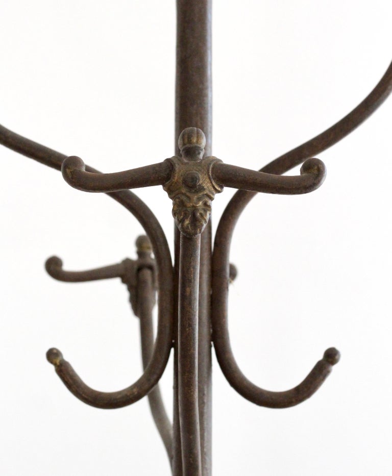 Vintage Coat Hanger, Cast Iron, Early 20th Century at 1stDibs