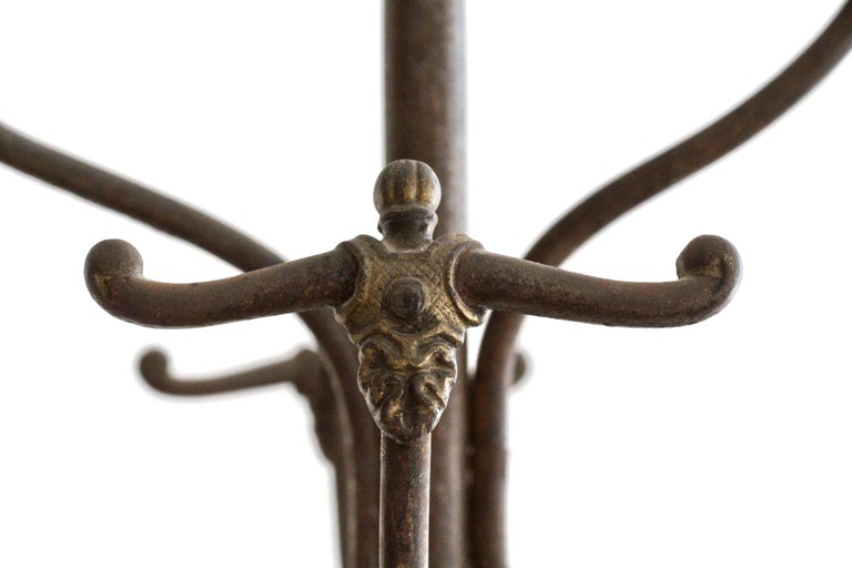 Vintage Coat Hanger, Cast Iron, Early 20th Century at 1stDibs