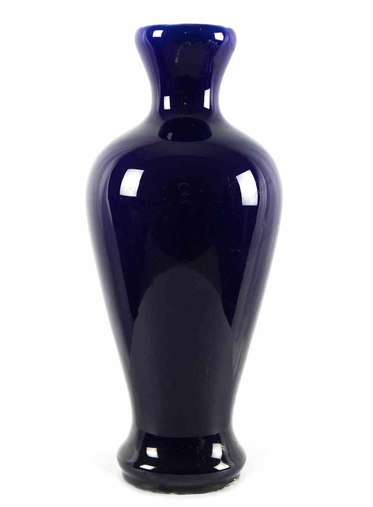 Vintage Cobalt Blue Vase, Europe, Half of 20th Century For Sale at ...