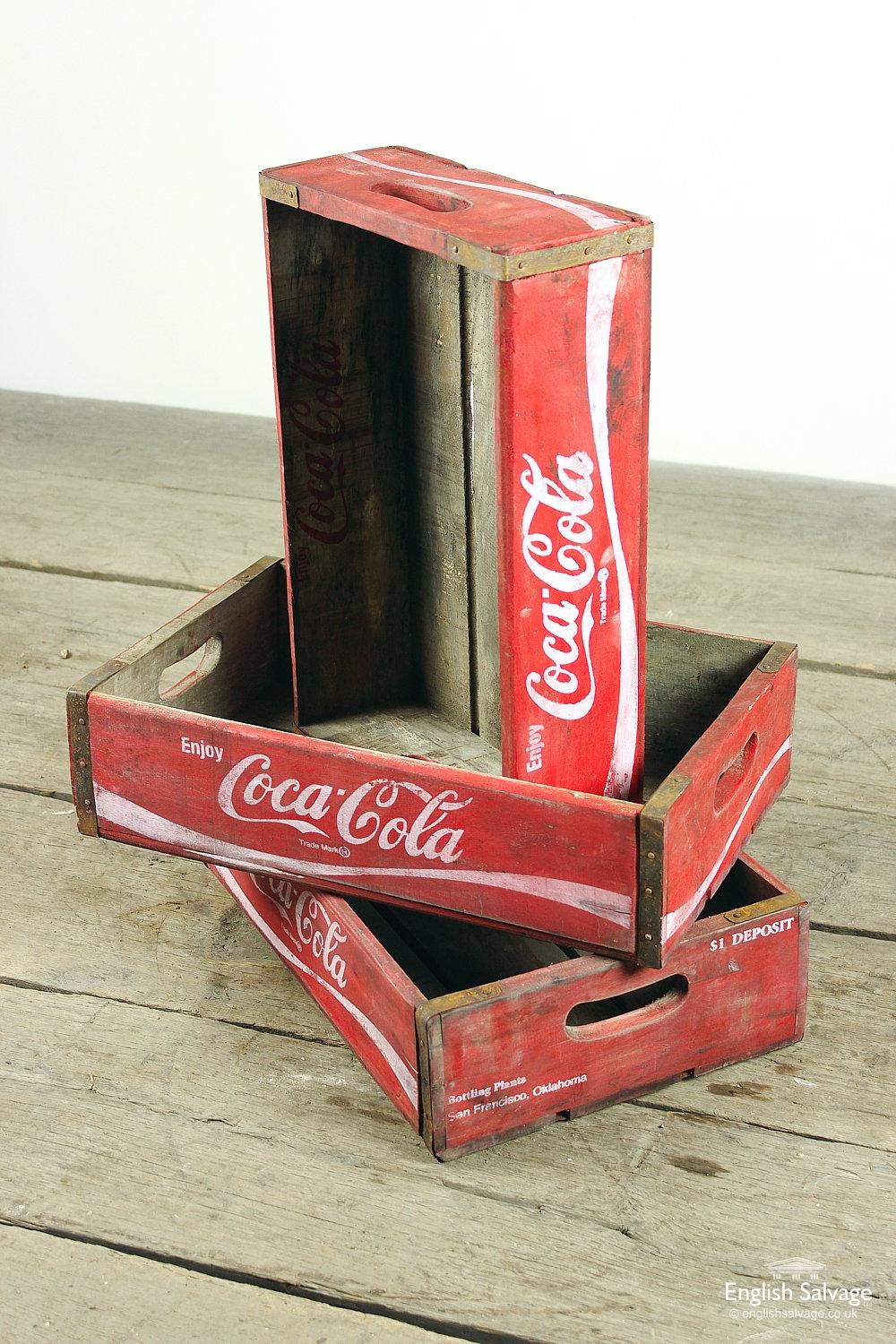 Vintage Coca Cola Coke Storage Crates, 20th Century For Sale at 1stDibs ...