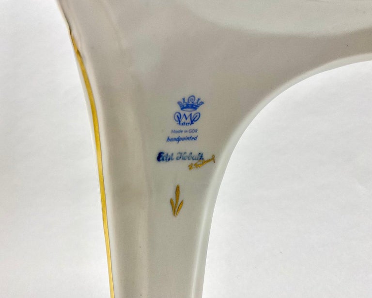 Vintage Coffee Table Porcelain Table Marked Pmp 1817 Handpainted, GDR ...