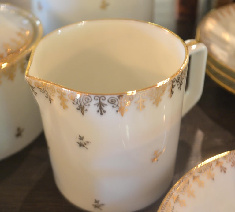 Vintage Coffee/Tea Set Limoges Porcelain at 1stDibs | vintage coffee ...