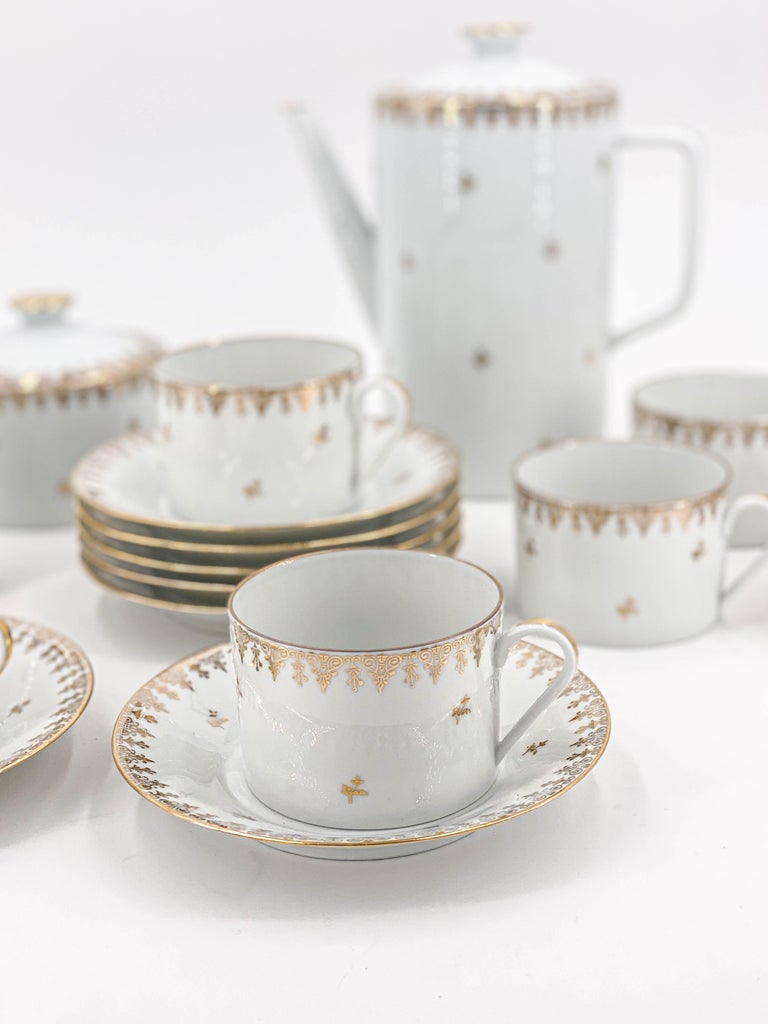 Vintage Coffee/Tea Set Limoges Porcelain at 1stDibs | vintage coffee ...