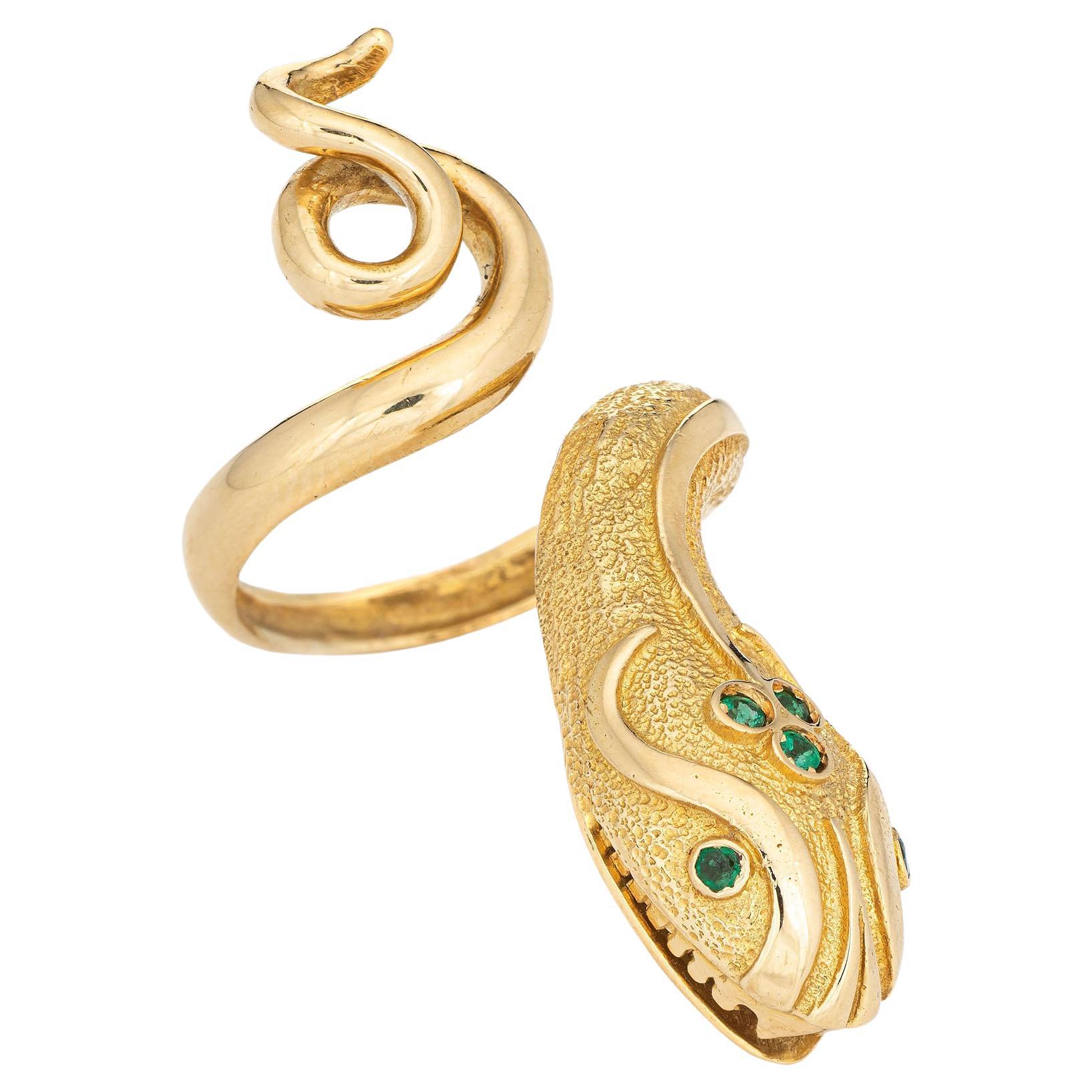Coil Ring in Yellow Gold For Sale at 1stDibs