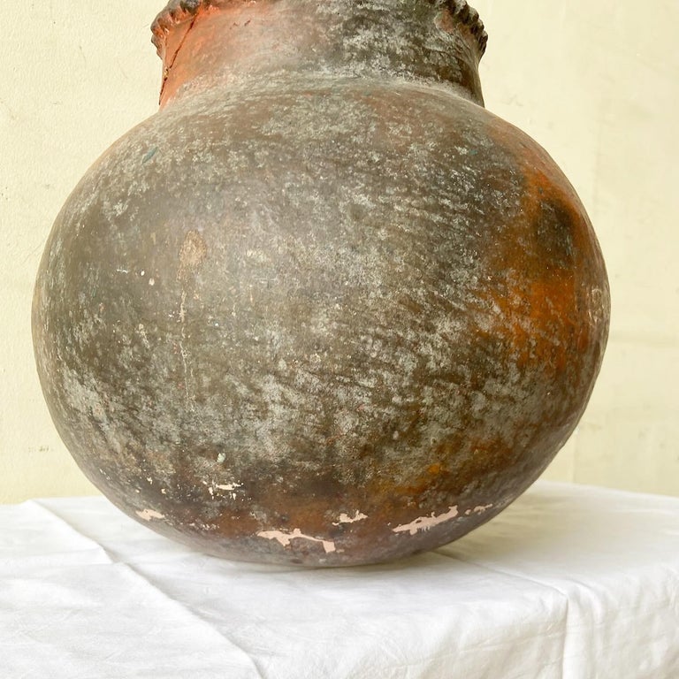 Vintage Colombian Clay Water Jug / Container For Sale at 1stDibs