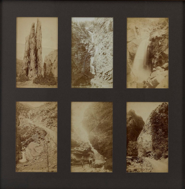 Vintage Colorado Springs Postcards by Hook Photo, 1890 For Sale at 1stDibs