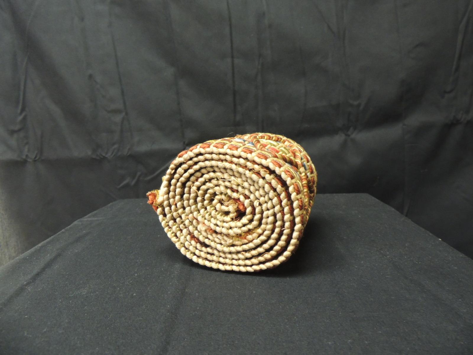 Vintage Colorful Woven Turkish Trim For Sale at 1stDibs