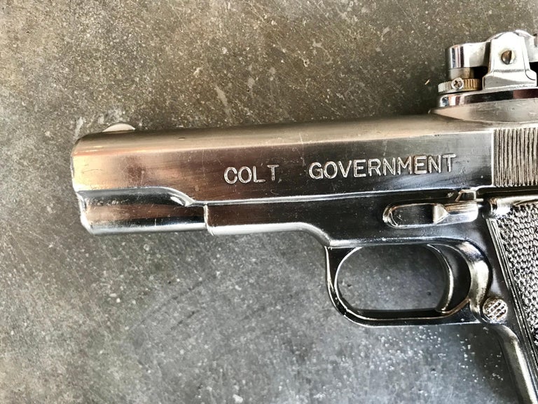 Vintage Colt Government Handgun Lighter at 1stDibs